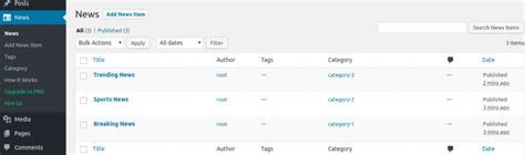WP News And Scrolling Widgets Documentation Essential Plugin