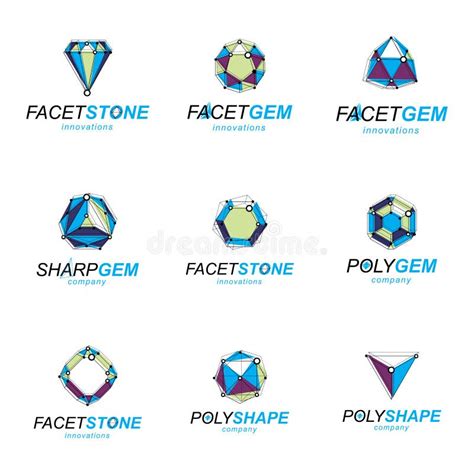 3d Vector Digital Wireframe Objects Created With Lines Mesh Low Poly