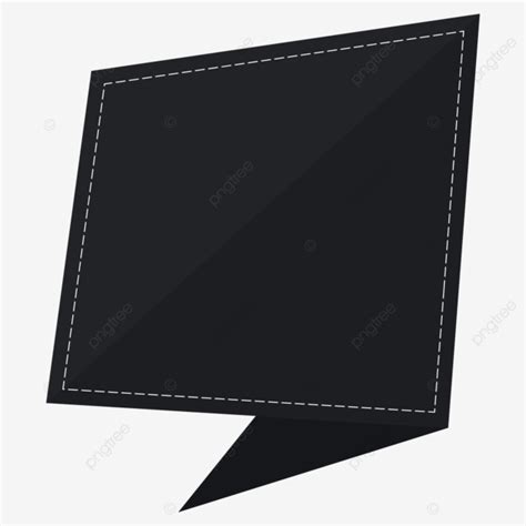 검은색 빈 모양 벡터 검은색 배너 공백 Png 일러스트 및 벡터 에 대한 무료 다운로드 Pngtree