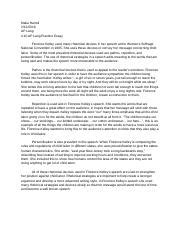 4 10 AP Lang Essay Prompt 1 Docx Malia Harrell 2 12 2019 AP Lang 4 10 AP Lang Practice Essay