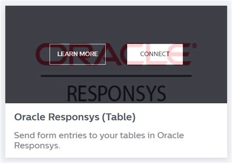 Oracle Responsys Supplemental Tables Integration Wyng