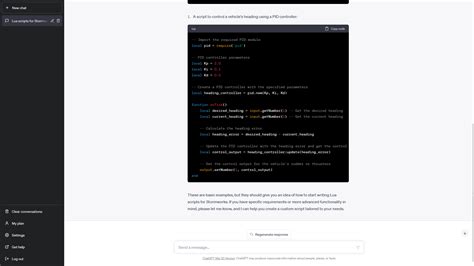Yes Chatgpt Can Be Used For Lua Scripts This Was Done On 40 But It