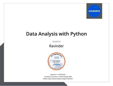 Dataanalysis Ibm Datascience Dataanalytics Python Datavisualization Ravinder
