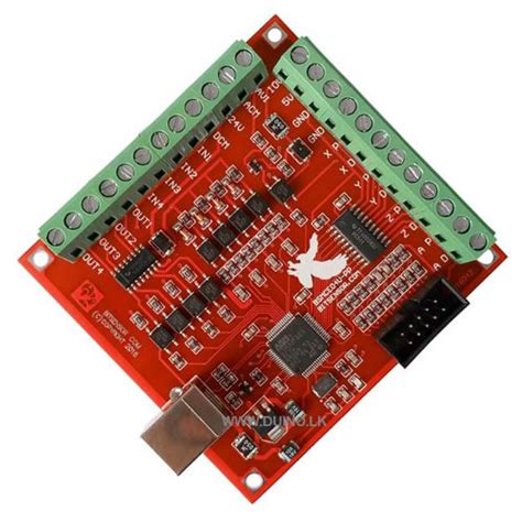 Breakout Board CNC USB MACH3 100Khz 4 Axis Interface Driver Motion Controller Board Duinolk