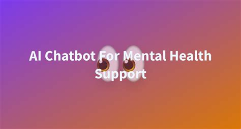 App Py Fisayo AI Chatbot For Mental Health Support At Main