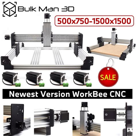 Newest Workbee Cnc Router Machine Kit With Tingle Tension System Upgraded Lead Screw 4axis Diy