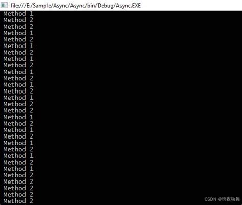 C 语言中的 Async 和 Awaitc Async Await Csdn博客