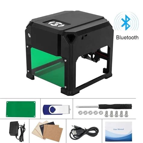 Машина за гравиране 3000mw Cnc рутер Резачка за дърво Черен Emag Bg