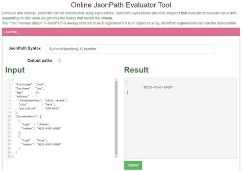 Des Outils En Ligne Pour Tester Un Jsonpath Dév Web Shevarezo`blog