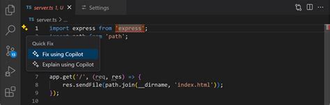 Visual Studio Code 中的 Ai 智能操作 Vscode 编辑器