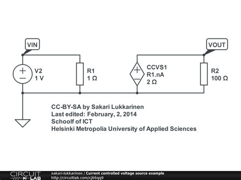 Voltage Controlled Current Source