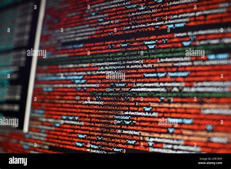 Server Logs Analysis Closeup Developing Programming And Coding Technologies Developer Working