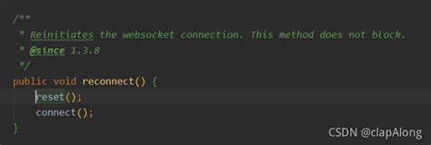 使用java Websocket框架开发websocket客户端时遇到的两个问题you Cannot Initialize A Reconnect Out Of The Webso Csdn博客