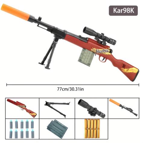 Toy Airsoft Realistic Foam Dart Rifles Happysalesareus