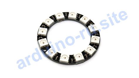Arduino Neopixel Ring Ws281b как подключить скетч схема