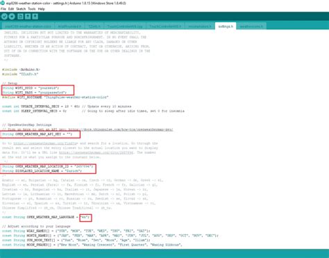 Tft 触控屏 Esp8266 制造天气时钟 Csdn博客