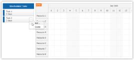 Context Menu Tutorials DayPilot Code