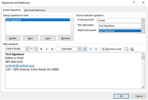 How To Add Signature And Send Automatic Replies Using Microsoft Outlook