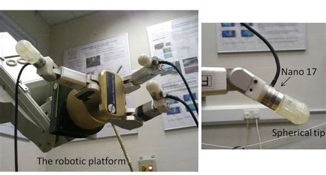 The Robotic Platform Used For Surface Recognition Though Haptic