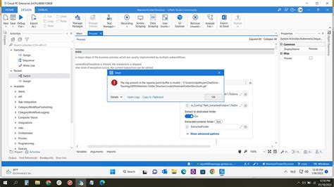 Tag Present In The Reparse Point Buffer Is Invalid Studio UiPath Community Forum