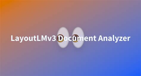 Darkbatlayoutlmv3 Document Analyzer At Main