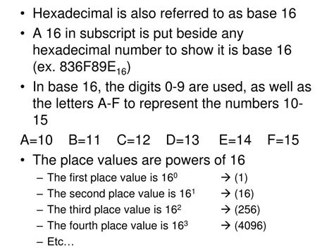 PPT Binary Hexadecimal And Base PowerPoint Presentation Free Download ID