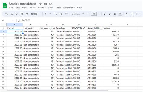 Rumus Fungsi IMPORTDATA Tutorial