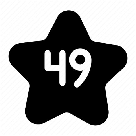 Forty Nine Numeric Education Number Icon Download On Iconfinder