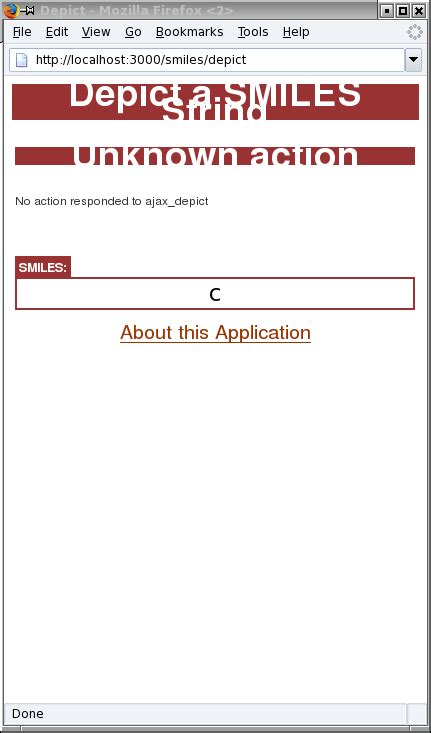 anatomy of a cheminformatics web application ajaxifying depict depth