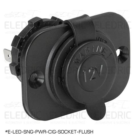 Single Socket Power Outlet Flush Mount Eledric