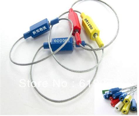 Bolt Type Of Seal Steel Wire Cable Tie Vicedeal