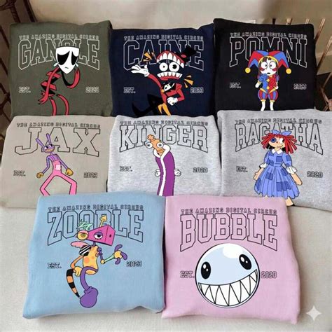 The Amazing Digital Circus Jax Hoodie Etsy