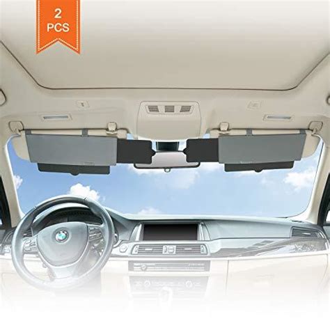 車サンバイザーextender Tfy 車日覆い板延長機器 車窓日光防止日覆い網 紫外線遮る物 グレー 2個の作品 Baxon Shop 本店 通販 Yahoo ショッピング