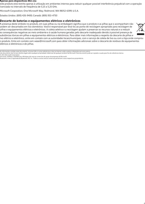 Microsoft 1738 Wireless Keyboard User Manual Statements