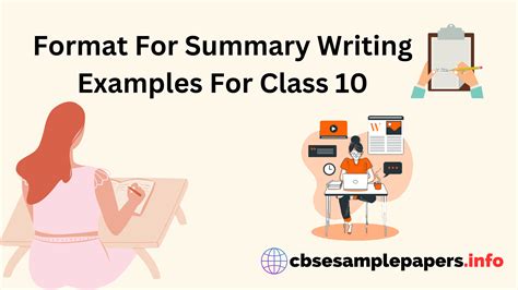 summary writing examples for class 10 format topics exercises cbse
