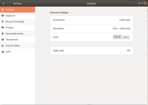 Ubuntu 1804 Doesnt Detect My Second Monitor Could Someone Help Me