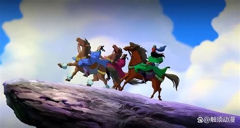 The Animation Wu Sheng Guan Gong Kills Yan Liang Punishes Wen Chou Yan Liang Good Looking