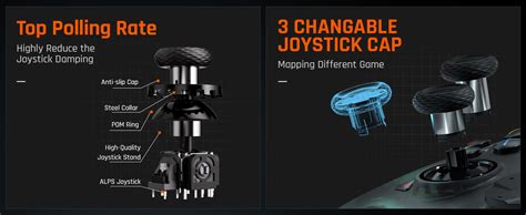 Wireless Controller Bigbig Won Rainbow 2 Pro Pc Controller Motion Aiming Hall Effect Trigger