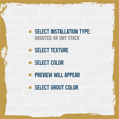 Grout Visualizer Preview Grout Colors Installation Styles