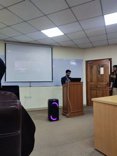 Muhammad Shayaan Nofil On Linkedin Attended A Seminar On Hybrid Chat Bots Today It Was Really