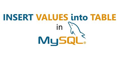 Insert Values Into Table — Problem Solution By Shubham Sunny Medium