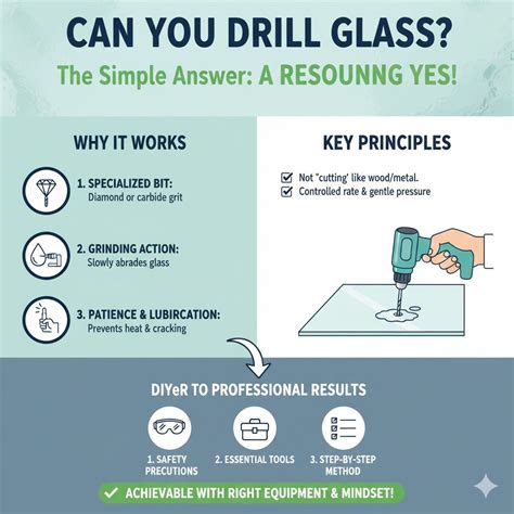 Can You Drill Glass Proven Essential Guide Woodworking Advisor