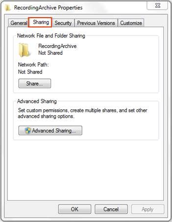 Create A Shared Network Folder Wave IP Knowledge Base