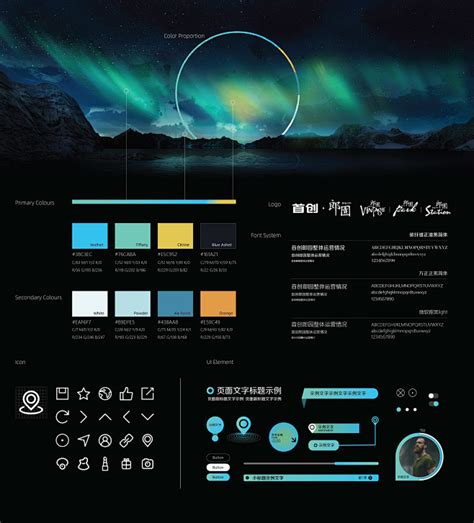 数据之美：郎园营销大数据可视化系统ui交互uespacecode 原创作品