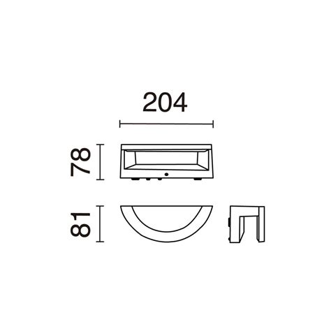 Loop Aplique De Pared Dopo