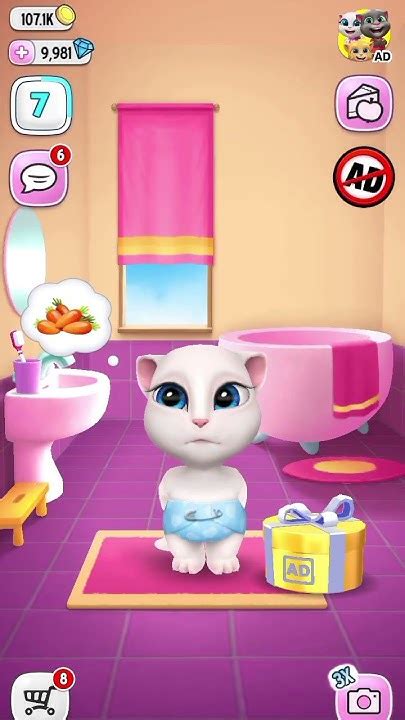 My Talking Angela Cat Shorts Youtube