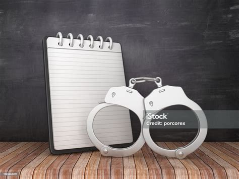 칠판 배경에 갑이 있는 노트 패드3d 렌더링 3차원 형태에 대한 스톡 사진 및 기타 이미지 3차원 형태 가정의 방 검은색 Istock