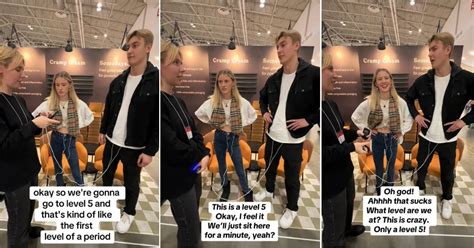 Couple Tries Period Pain Simulator And Man Almost Faints At The Level Of Cramps His Partner Gets