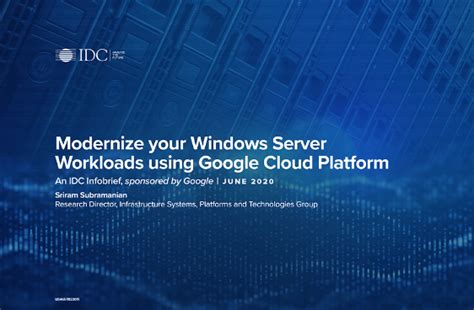 IDC InfoBrief NetApp And Google Cloud NetApp