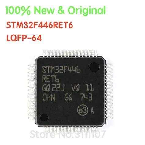 STM32F446RET6 LQFP 64 STM32 STM32F446 Cortex M4 32 Bit Microcontroller MCU Chip 100 New Original